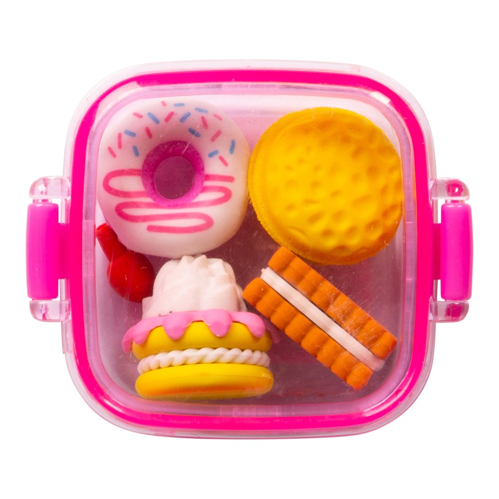 ERASERS COOKIES 4-P DISPLAY