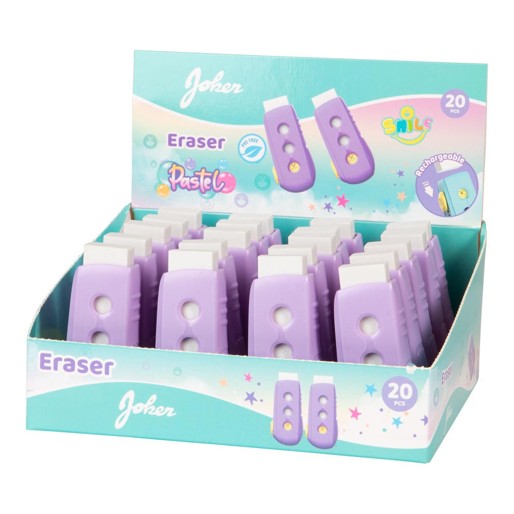 PUSHABLE ERASER DISPLAY